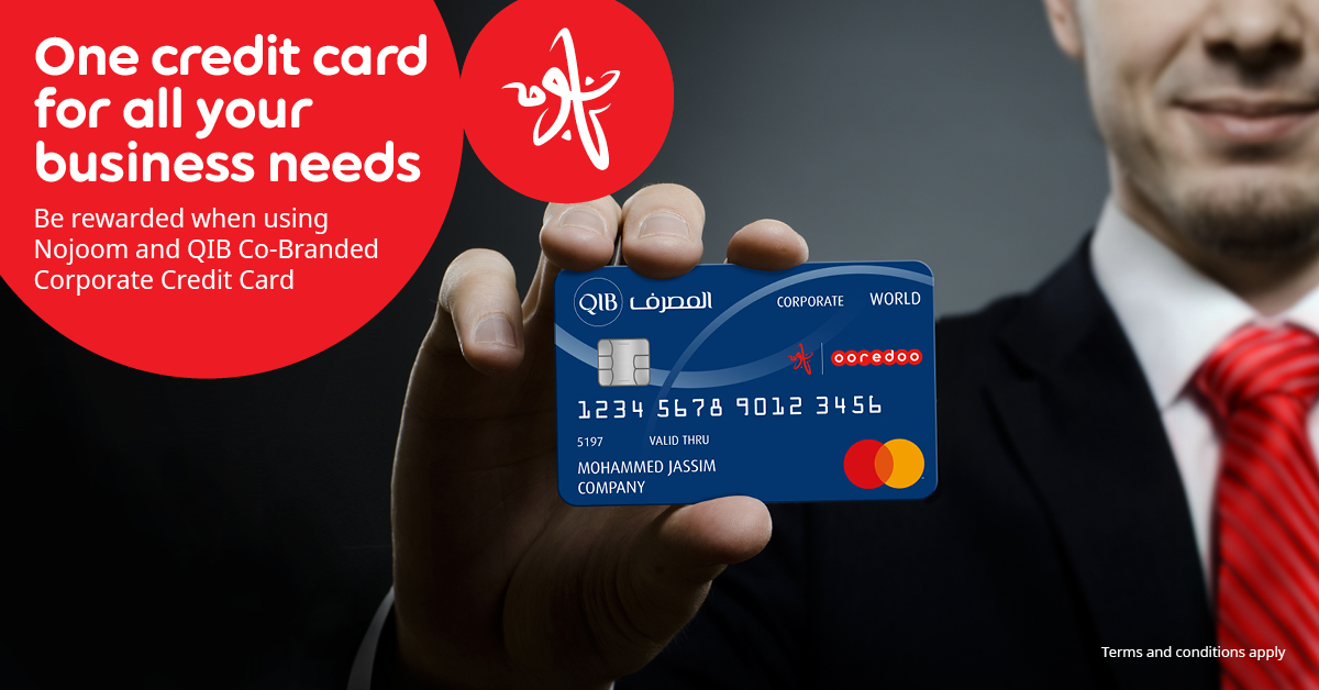 Ooredoo Teams Up With QIB to Offer Co-Branded Corporate Credit Card for ...