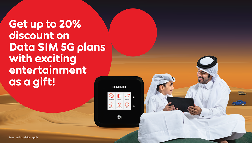 Ooredoo Offers 20% Discount on Unlimited Internet Packs for the Camping ...