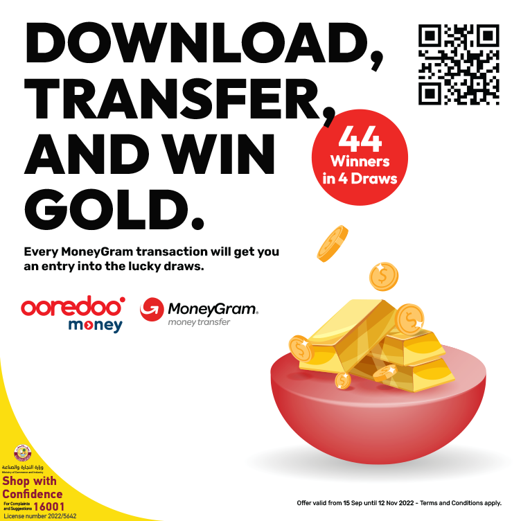 Ooredoo Money | Offers and Promotions | Ooredoo Qatar