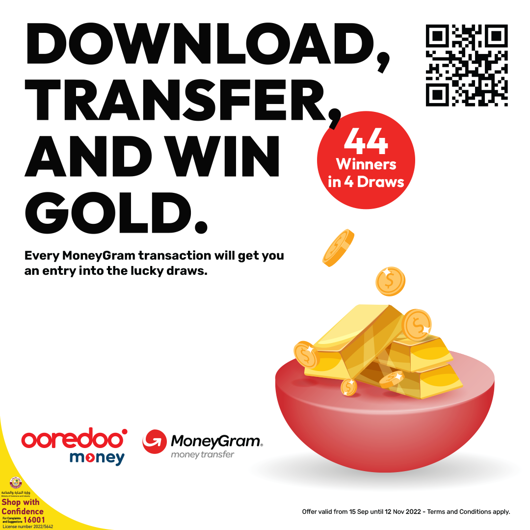 Ooredoo Announces Exciting New Promotion for Ooredoo Money Customers ... Ooredoo Announces Exciting New Promotion for Ooredoo Money Customers ...