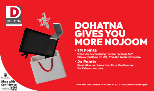 Enjoy your Nojoom Points Rewards | Ooredoo Qatar