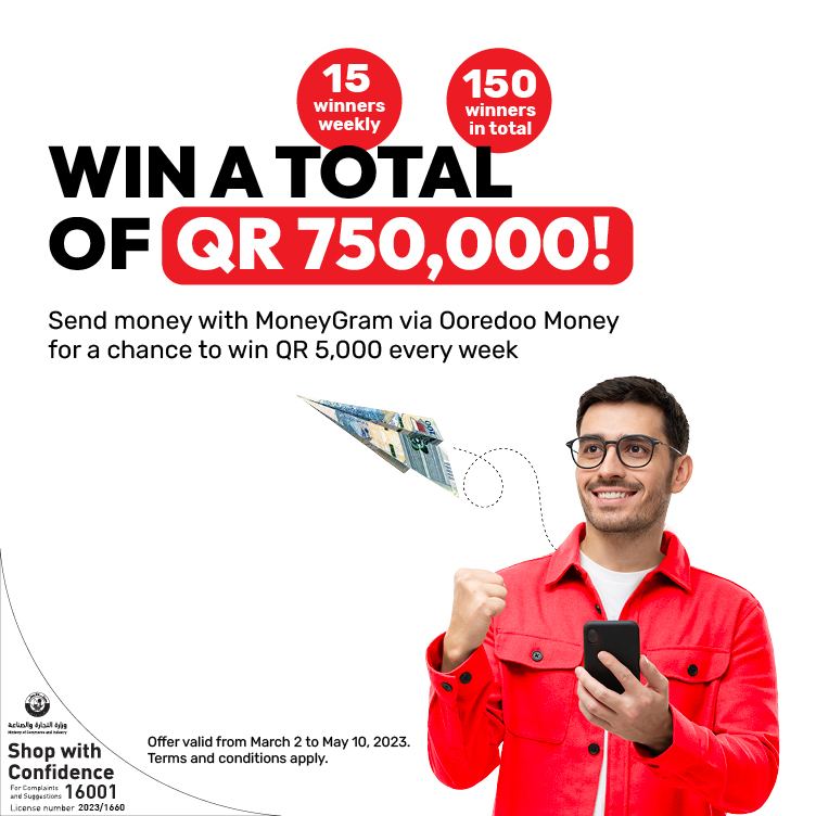 Ooredoo Money | Offers and Promotions | Ooredoo Qatar