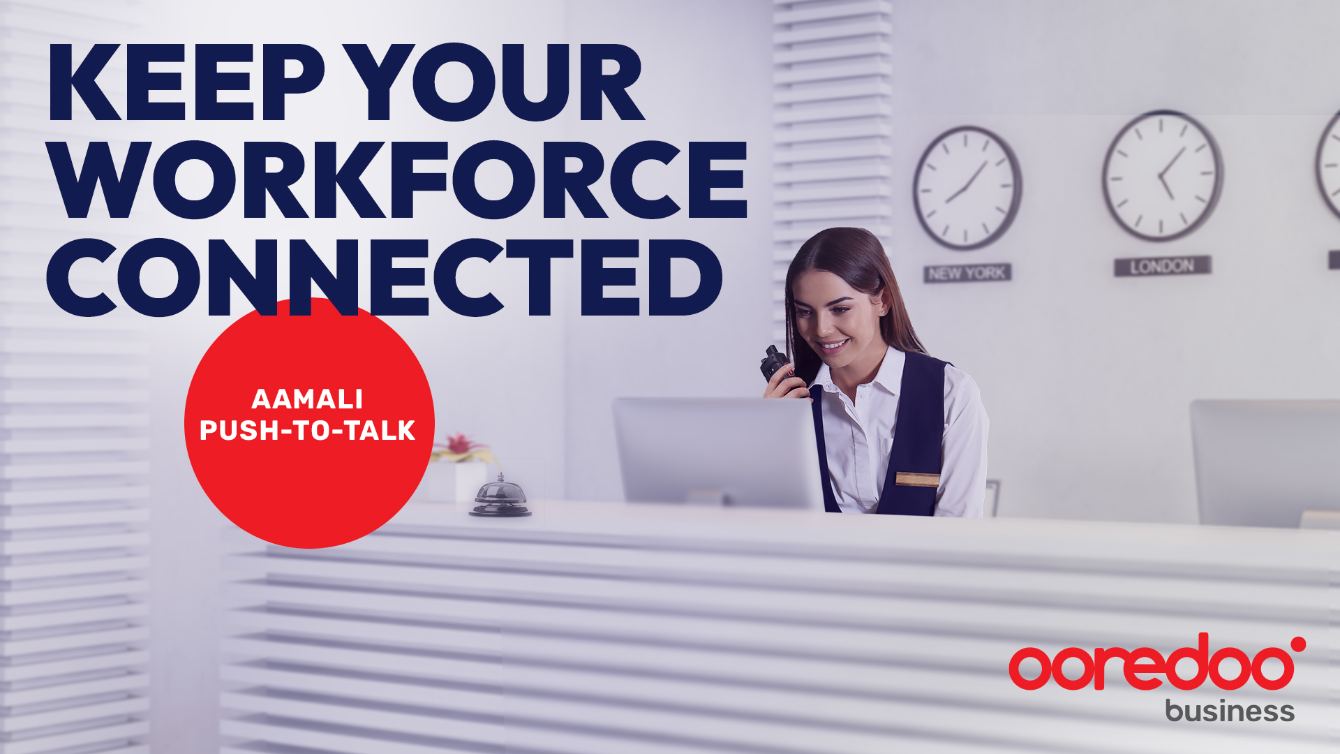 Ooredoo Launches Push-to-Talk Service for Small and Medium Enterprises ...