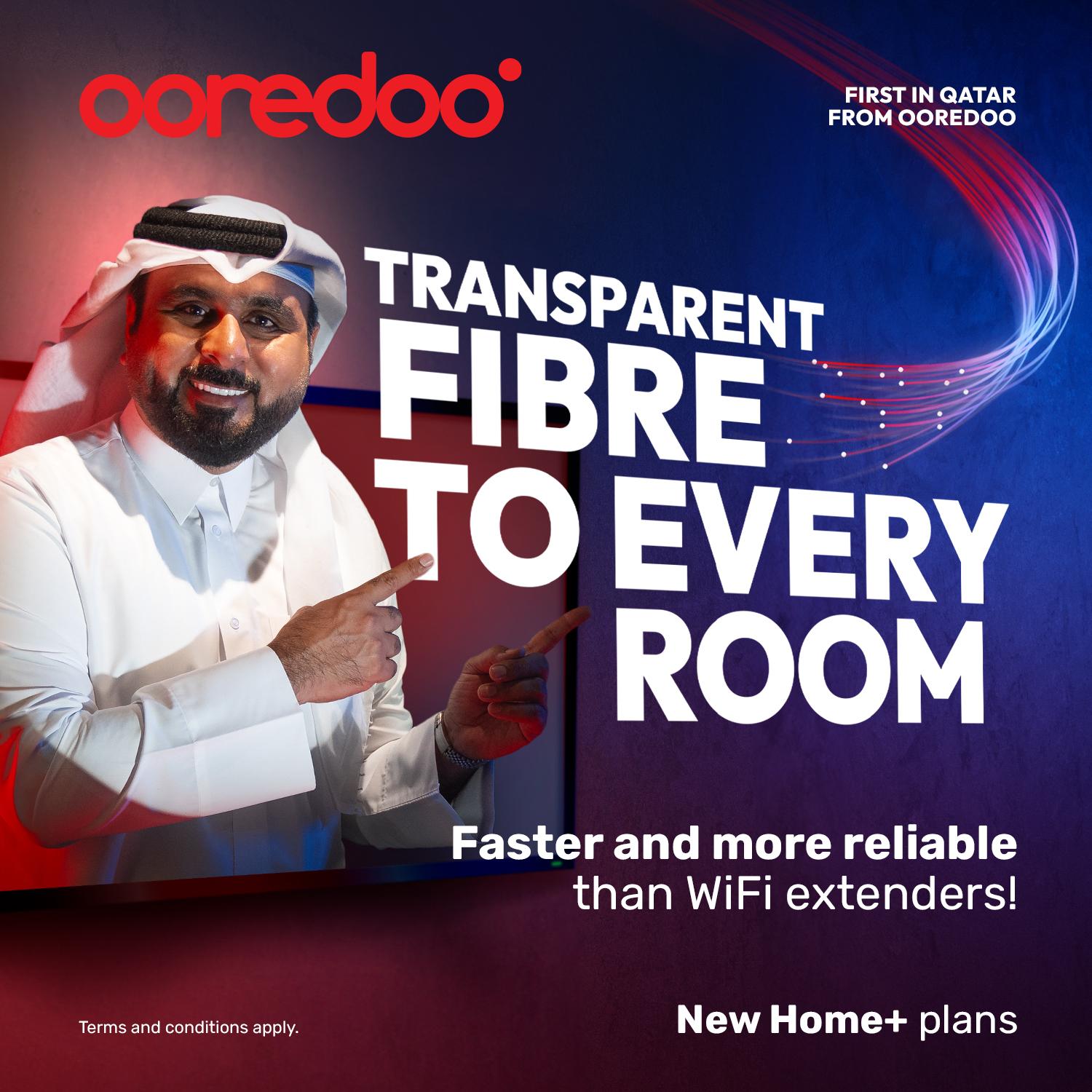 Ooredoo Upgrades Home Internet with Unmatched Fibre Speeds to Every Room and Exclusive ...