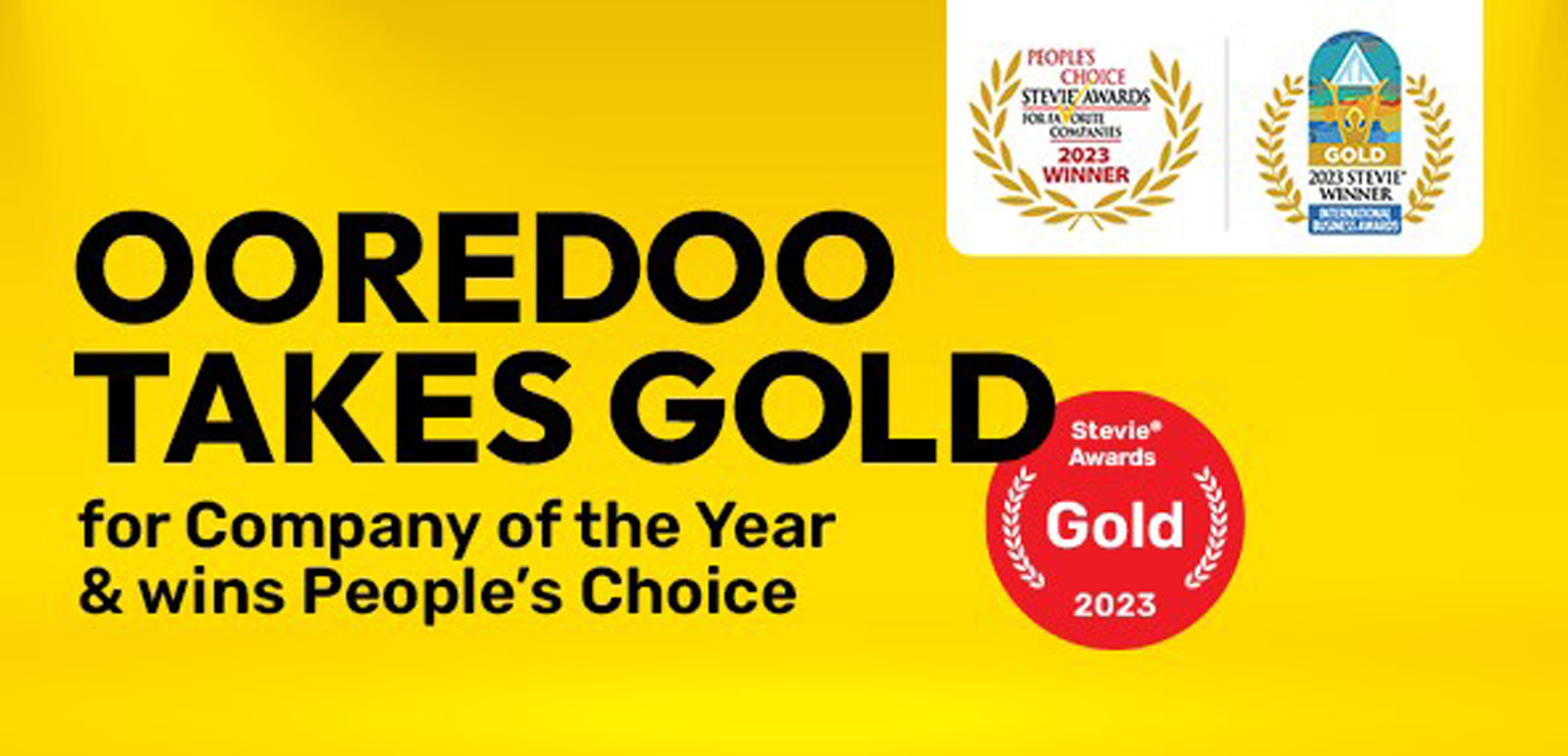 Ooredoo Group Wins Prestigious Accolades at 2023 International Business ...