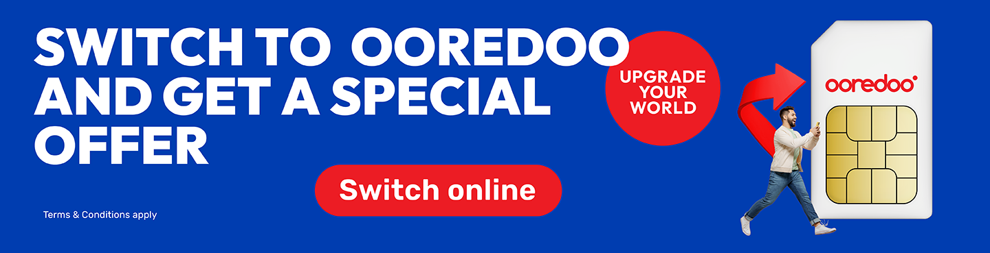 Switch your Number to Ooredoo Online | Ooredoo Qatar