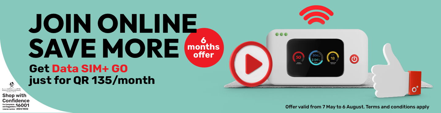 Ooredoo Data SIM+ | Postpaid Plans | Ooredoo Qatar
