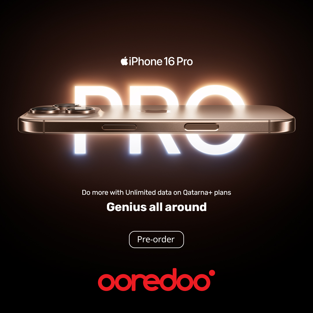 Ooredoo Qatar Announces Pre-order for iPhone 16 - Ooredoo Qatar