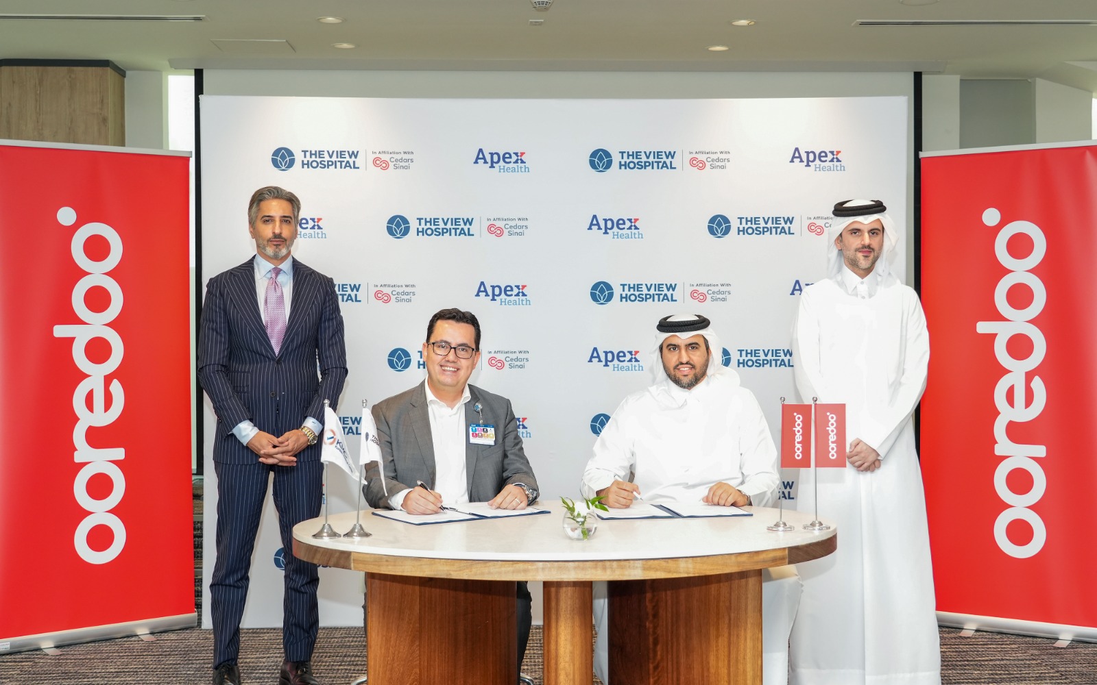 Ooredoo and The View Hospital Sign Strategic MoU to Advance Integrated ...