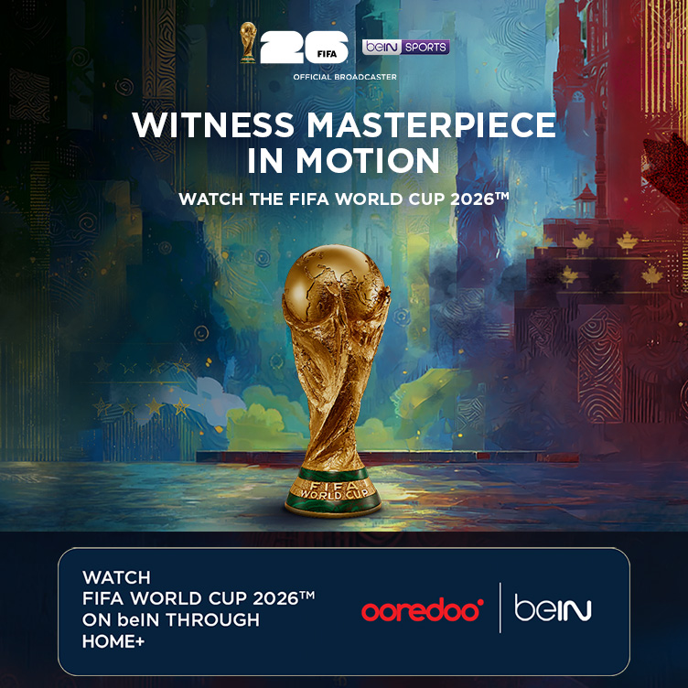 Watch the FIFA World Cup 2026™ on beIN SPORTS with Home+ - Ooredoo Qatar